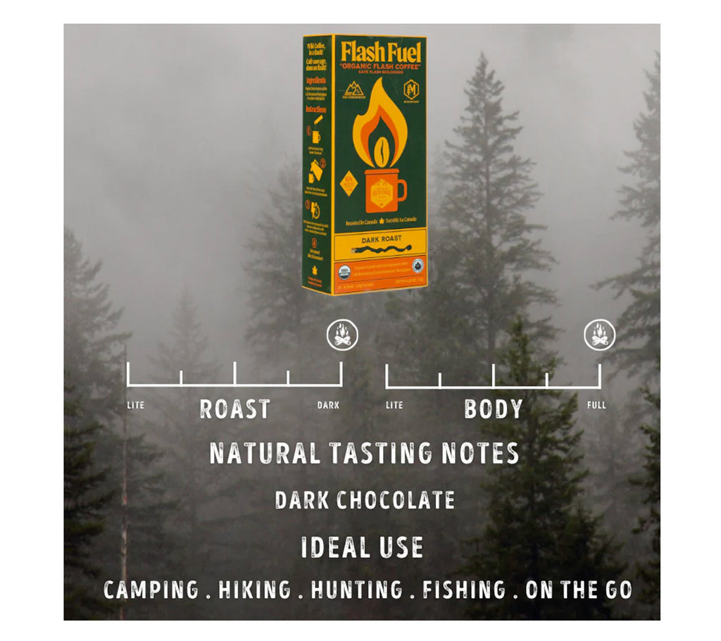 Flash Fuel Organic Instant Coffee | Dark Roast – Clark Street Mercantile