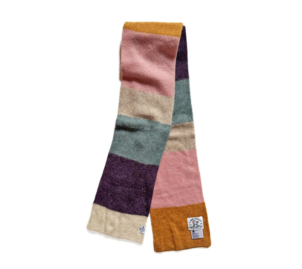 CSM Colourblock Scarf | Muted Rose – Clark Street Mercantile