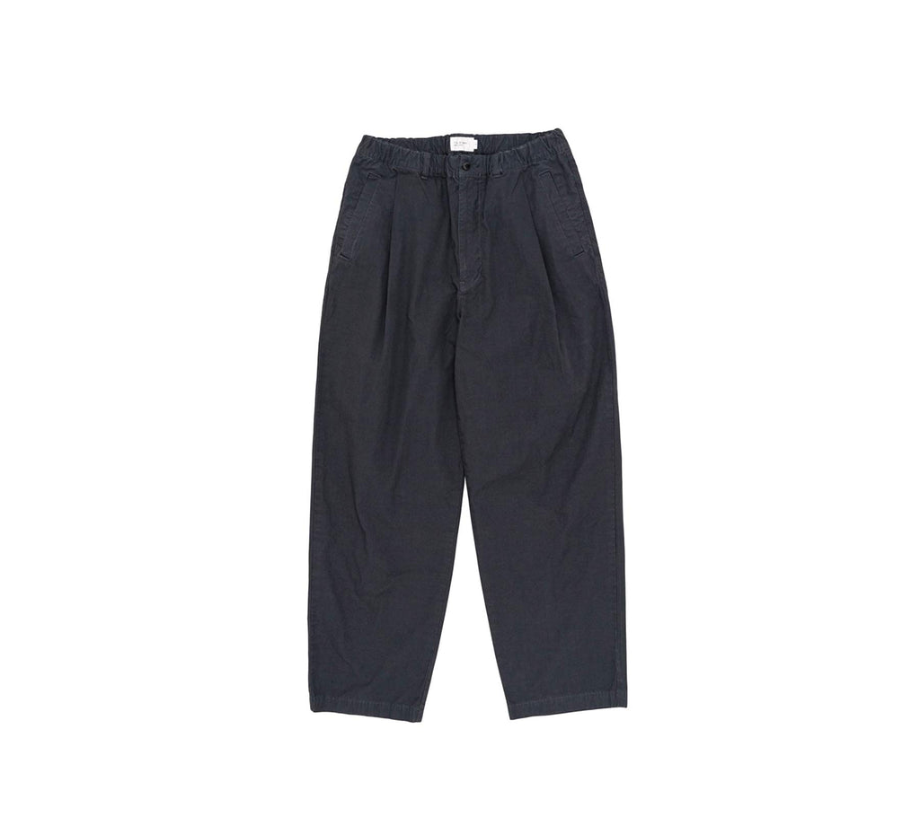 Garment-dyed Deep Tuck Pant | Blue Charcoal – Clark Street Mercantile