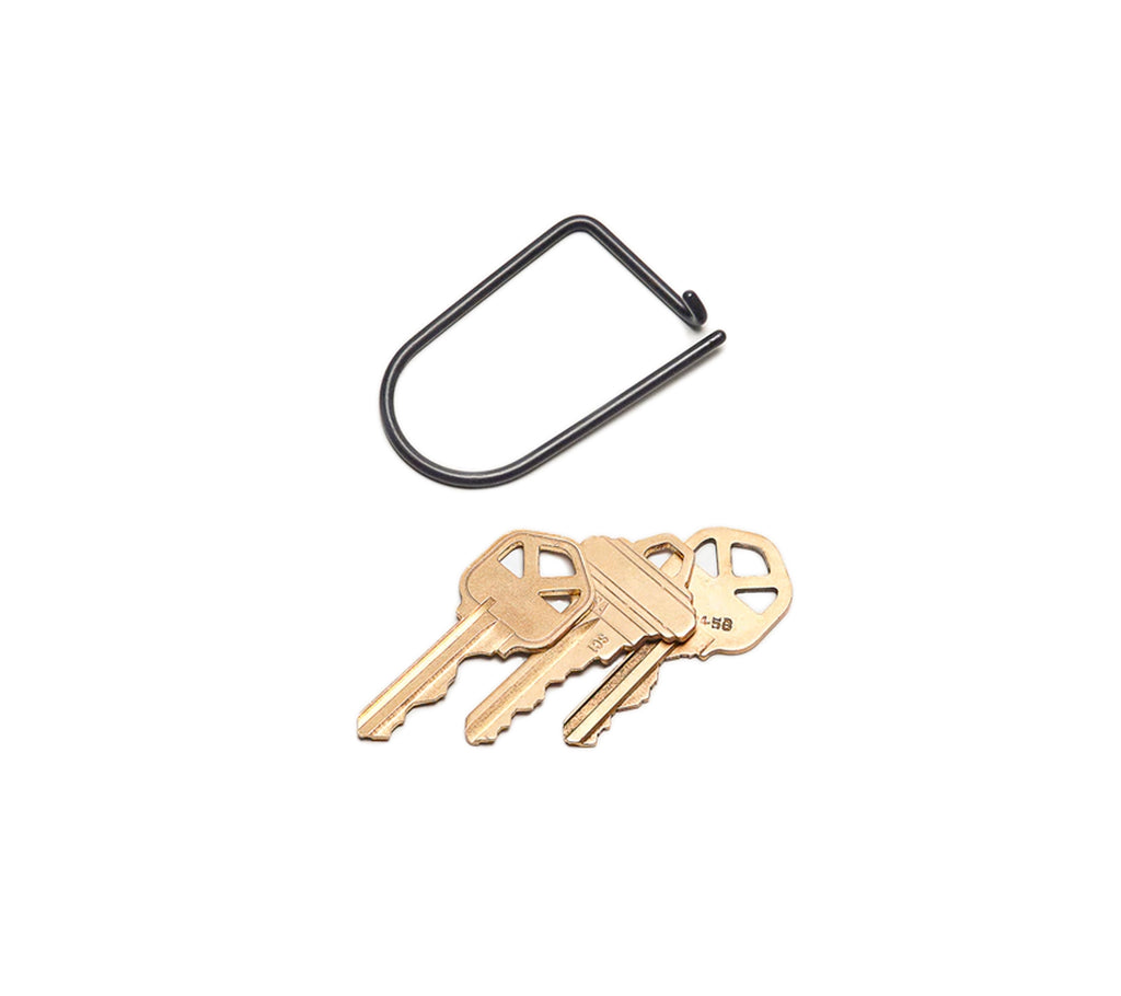 Wilson Keyring | Vapor Black – Clark Street Mercantile
