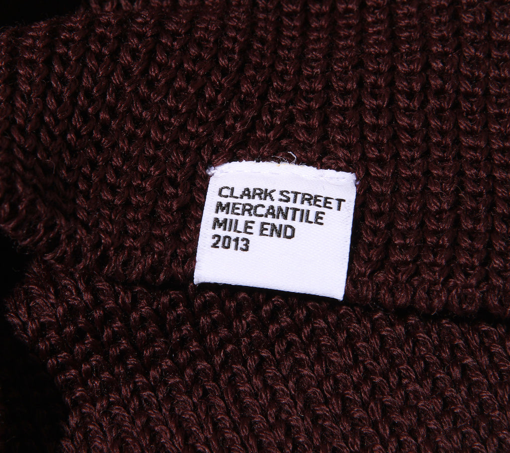CSM Beanie | Bordeaux – Clark Street Mercantile