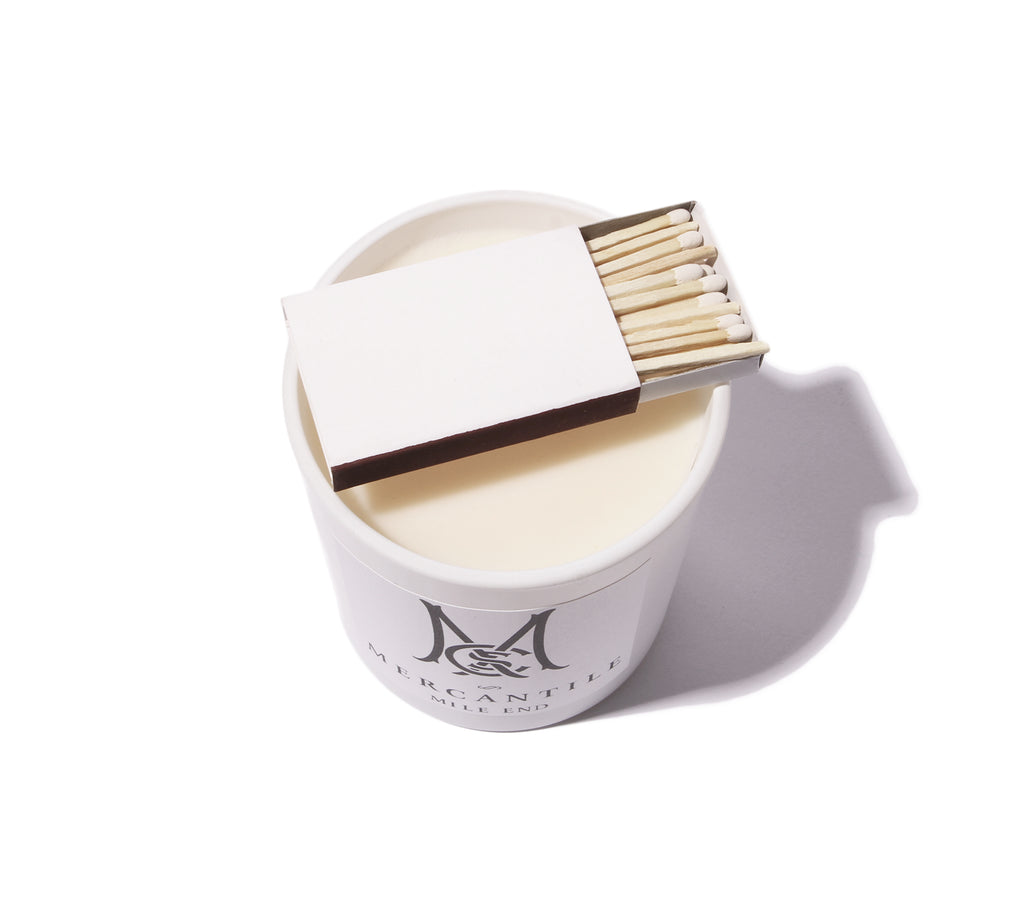 CSM "White" Candle – Clark Street Mercantile